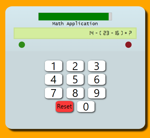 Simple Math Application using JavaScript with Free Source Code | SourceCodester